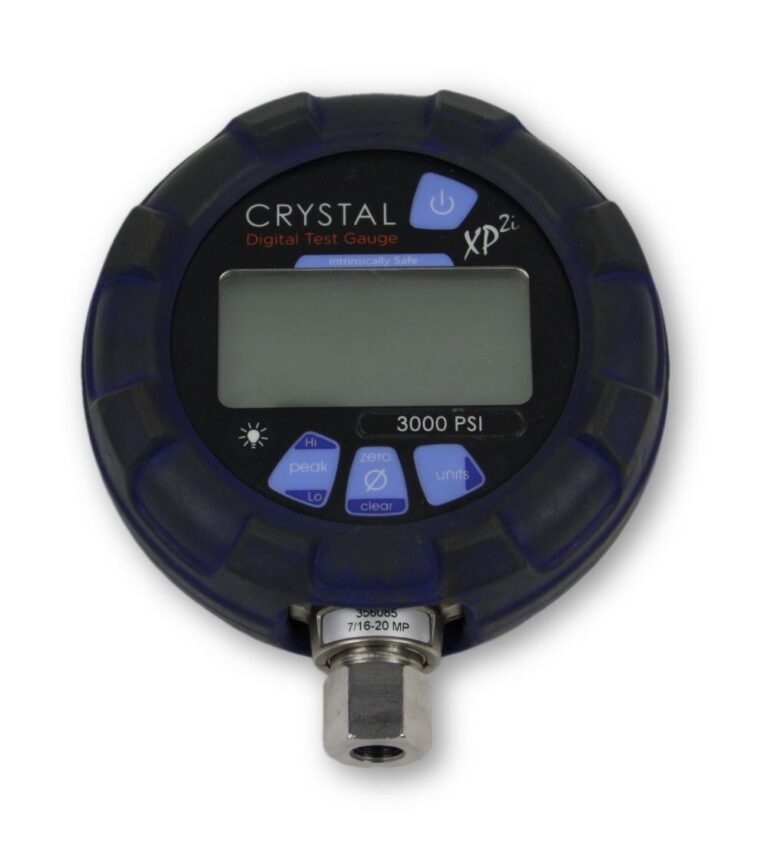 Crystal Digital Test Gauge 3000PSI - Brandis Hire